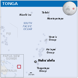 Tonga map | Poverty and Social Exclusion